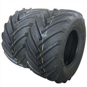 set of 2 lrb 26×12.00-12 4pr tubeless bias load range b 26-12-12 garden lawn mower tractor golf cart tires 4ply