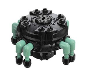 orbit 69000d 8-port drip manifold with adjustable flow