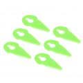 Hinzonek 20Pcs Green Plastic Safe Higher Efficiency See Fast Cutting for Garden Home1 Plastic Plastic Mower Set Plastic MowerPlastic Mower Set Set Plastic Plastic Mower Set Plastic Mower