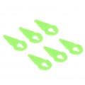 Hinzonek 20Pcs Green Plastic Safe Higher Efficiency See Fast Cutting for Garden Home1 Plastic Plastic Mower Set Plastic MowerPlastic Mower Set Set Plastic Plastic Mower Set Plastic Mower