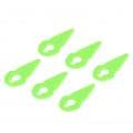 Hinzonek 20Pcs Green Plastic Safe Higher Efficiency See Fast Cutting for Garden Home1 Plastic Plastic Mower Set Plastic MowerPlastic Mower Set Set Plastic Plastic Mower Set Plastic Mower