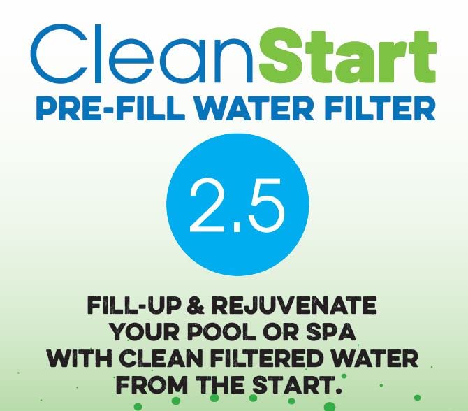 Guardian Filtration PRE Fill - Garden Hose Pre Filter to Fill Hot Tubs, Spas, Aquariums and Ponds- PREFILL2.5K 2,500 Gallon Water Pre-Filter