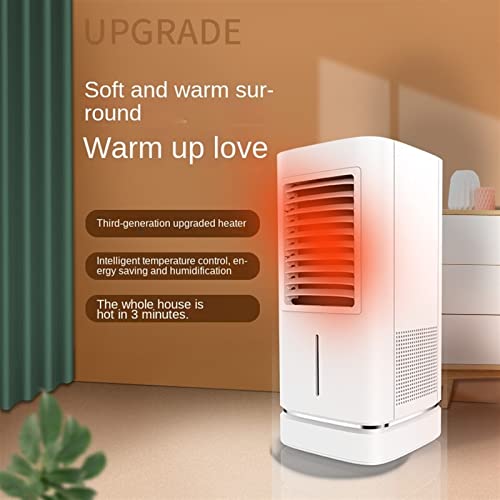 Outdoor Garden Heater Household Heater Desktop Small Electric Heater Heaters Ceramic Heating Mute Shaking Head Warm Fan Hot Fan Mini Space Patio Heater (Color : Gold, Size : AU)