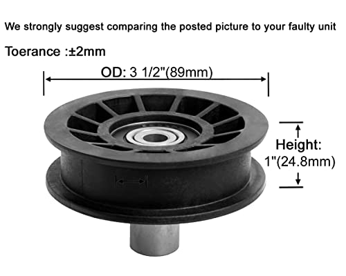 q&p Outdoor Power Idler Pulley Replace 179114 532179114 13-12644 78-056 280-934