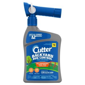 cutter bug-free backyard spray multiple insects spray 32 ounce (pack of 6)