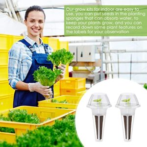 Seed Pod Kit for Aerogarden(50-Pod), Hydroponic Growing Kit for Indoor Garden, Plant Germination Kit Accessories for Seed Starting Growing System