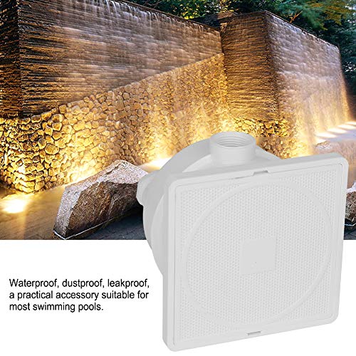 Leakproof Underwater Distribution Box, Swimming Pool Junction Box, Bath Centern for Most Swimming Pools Parks Fountain/Pedestrian Street Pool Garden Home