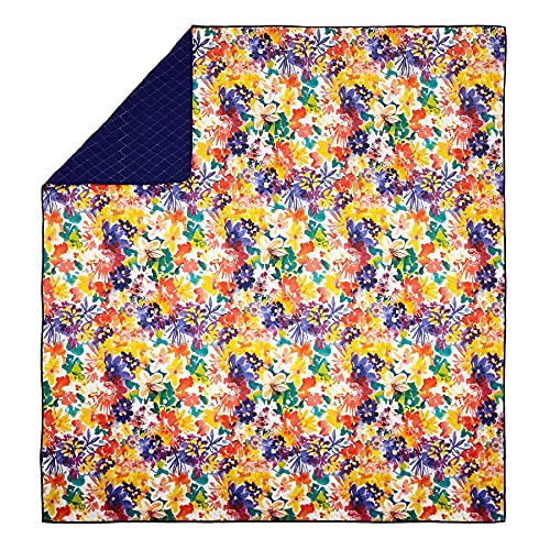 Makers Collective Garden in Bloom Quilt Set Purple Twin