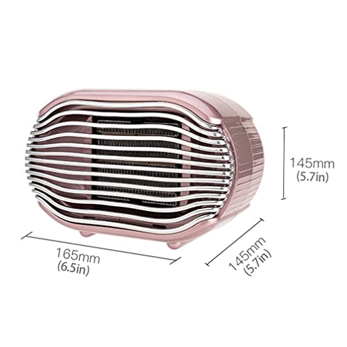 Outdoor Garden Heater Heater Ceramic Desktop Heater Small Sun Energy Saving Small Desktop Household Small Electric Heater Patio Heater (Color : Bianco, Size : EU)