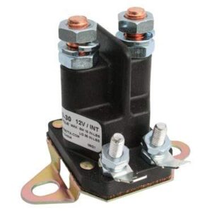 toro replacement starter solenoid – 4-pole / 12 v / 5/16-24 – replaces 28-4210/47-1910/110167