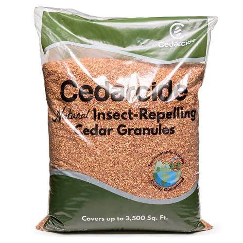 Cedarcide Outdoor Lawn and Garden Kit (Large) Includes PCO Choice Cedar Oil Bug Killing Concentrate Gallon and Pure Cedar Granules | PCO Kills and Repels Fleas, Ants, Mites, & Mosquitoes