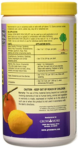 Grow More GL556546 6546 EDDHA Iron Chelate, 1-Pound, Purple