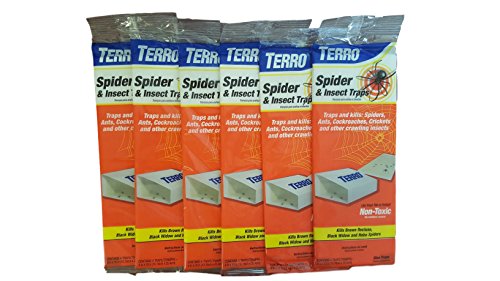 Terro T3206 Spider & Insect Trap (6 Packs = 24 Traps)