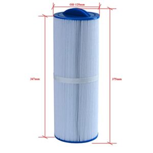 2-pack, 200702 Spa Filter 180Pleats, 50sqft, PWW50L, 4CH-949, FC-0172 hot tubs compatible filter cartridge replacement