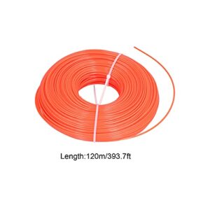 FAEG Grass Trimmer Line, Trimmer Line Easy Installation 0.09in Line Width Professional for Most Trimmers for Lawn Garden Pruning Trimming