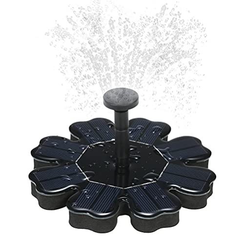 XXXDXDP Solar Powered Fountain 8V 1.6W Solar Panel Water Floating Fountain Garden Decoration Water Pump For Bird Bath Pond Pool