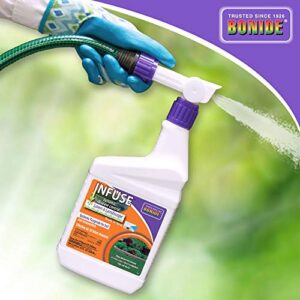 Bonide Infuse Systemic Disease Control, 32 oz Ready-to-Spray Solution for Lawn & Landscape, Fungicide for Turf & Ornamentals