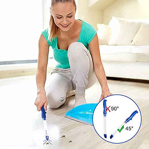 TAISHAN Powerful Vacuum Bug Catcher,Spider and Insect Traps Catcher with USB Rechargeable Blue Pest Control,Insects Handheld LED Flashlight for Stink Bug,Beetle,Pest Suction Trap