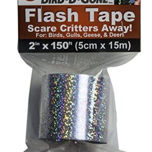 Bird B Gone MMAFT-SIL 2x150 Flash Tape, 150' by 2"