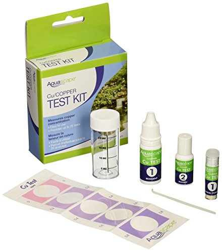 Aquascape 96020 Copper Test Kit for Pond and Garden Features, 25 Tests