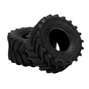 MOTORHOT 2Pcs 20x10.00-8 Lawn Mower Turf Tires 20x10x8 Tubeless 4PR Tractor Turf Garden Golf Cart Tires