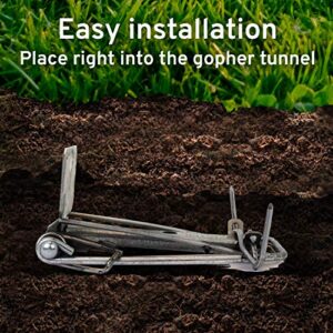 Victor 0611 Easy Set Weather-Resistant Outdoor Gopher Trap