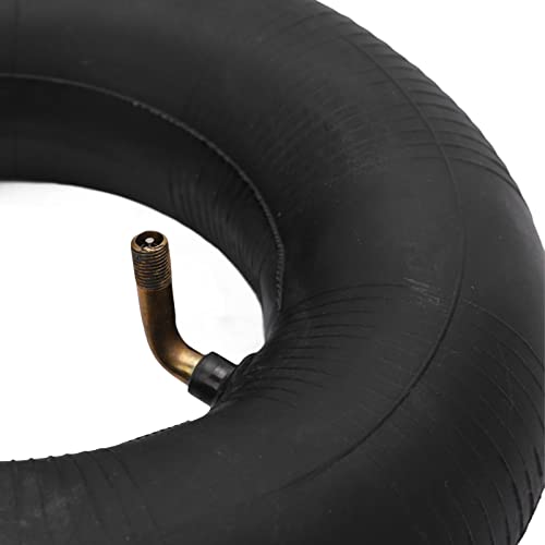 Dilwe Inner Tube, 4.10/3.50‑4 Rubber Bent Valve Inner Tube for Trolleys, Lawn Mowers, Garden Trailers, Garden Tractors