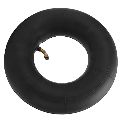 Dilwe Inner Tube, 4.10/3.50‑4 Rubber Bent Valve Inner Tube for Trolleys, Lawn Mowers, Garden Trailers, Garden Tractors