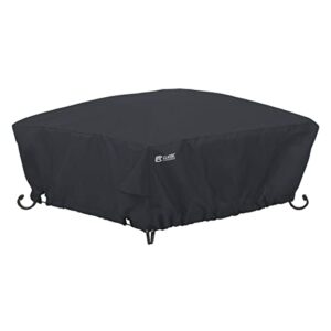 classic accessories water-resistant 36 inch full coverage square fire pit cover, patio furniture covers