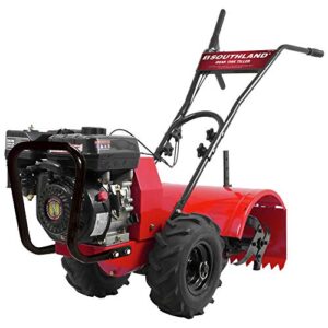 southland 18-inch 212cc gas 4-cycle rear tine rotary tiller (srtt212)