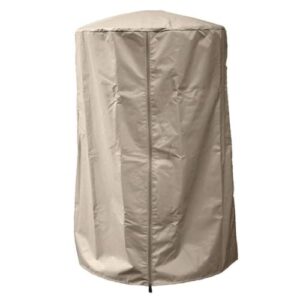 yapthes patio heater cover, patio heater cover for electric heaters strong and waterproof oxford fabrics for outdoor/garden beige, patio heater