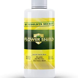 Humboldts Secret Flower Shield – Powerful Insecticide – Pesticide – Miticide – Fungicide – Bug Spray – Spider Spray – Plant and Flower Protection – Healthy Treatment for Pests and Fungus (2 Ounce)