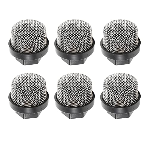 CDIYTOOL 6 Pcs Hose Inlet Strainer Filter, Inlet Suction Strainer Garden Hose Strainer Filter Pump Inlet Strainer Sprayer Filter 7/8 Thread for Garden Washers Water Filter Sprayer 390 395 495