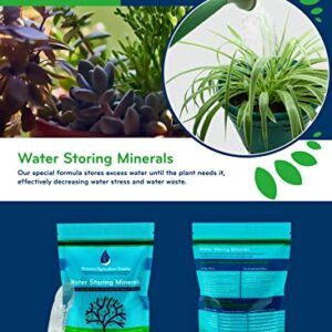 Arizona Agriculture Supply Water Storing Crystals, Fixes Both Over and Underwatering for Indoor and Outdoor Plants. Tested in Arizona Summer Heat, and Proven to Work.