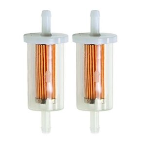 Hipa Pack-Of-2 695666 Fuel Filter for 845125 691035 493629 John Deer D100 D105 D110 D120 D125 D130 D140 D150 D155 D160 D170 L105 L108 L111 L120 L118 LA120 LA130 LA125 LA115 LA105 Lawn Mower Tractor