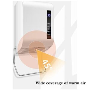 Outdoor Garden Heater Wall Mount Electric Heaters, 2200W PTC Ceramic Heater, Bathroom Space Heater, LED Touch Screen and Remote Control, 3 Modes, 9h-Timer Patio Heater