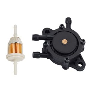 hipa fuel pump + fuel filter for d100 d105 d110 d120 d125 d130 d140 d150 d155 d160 d170 garden lawn mower