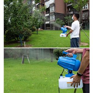 Portable 5L Electric ULV Fogger Sprayer Machine Large Capacity Three-Hole Design Ultra-fine Atomization Voltage 110-220V Power 1200W Range 6-8 Meters