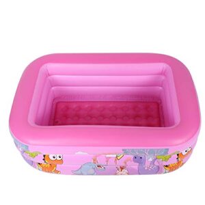 RvSky Garden Supplies Outdoor Portable Cartoon Pattern Inflatable Children Baby Swimming Bathing Pool Tub Supplies