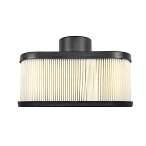 hqrp filter compatible with john deere x300 x300r x304 x310 x320 x324 x340 x360 x500 x530 x534 s240 636m 648m 652m lawn tractor miu12555