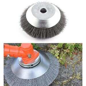 sofw wire trimmer blade steel wire wheel garden brush lawn mower cutter blade trimmer metal blades trimmer head garden grass trimmer head