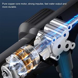 High Pressure Washer, 4000W Car Washing Machine, Cordless Portable Electric Water High Pressure Washer Gun, Used for Floor Cleaning of Car Washes and Garden Watering