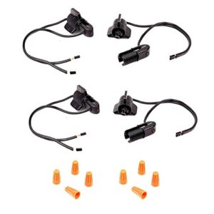 malibu low voltage cable connectors for landscape lighting 2 packs fast lock twist series 8101-4802-02