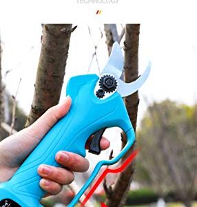 ATAAY 16.8VCordless Pruner Lithium-ion Pruning Shear Efficient Scissors Bonsai Electric Tree Branches Garden Tools Electric