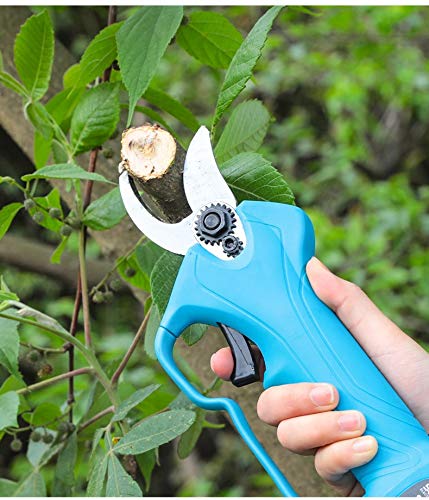 ATAAY 16.8VCordless Pruner Lithium-ion Pruning Shear Efficient Scissors Bonsai Electric Tree Branches Garden Tools Electric