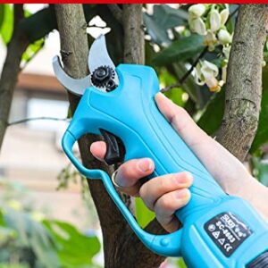 ATAAY 16.8VCordless Pruner Lithium-ion Pruning Shear Efficient Scissors Bonsai Electric Tree Branches Garden Tools Electric