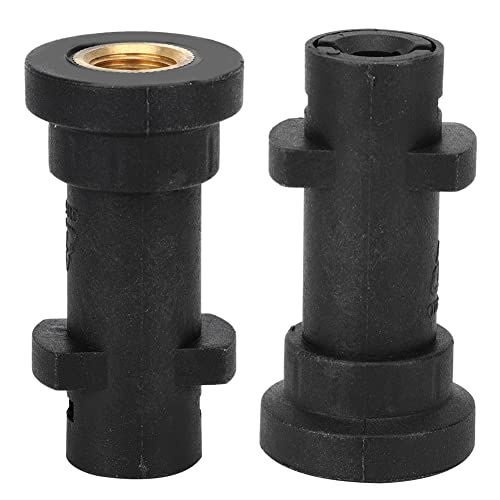 Washer Nozzle, G1/4 Washer Hose Nozzle Adapter Garden Hose Nozzle High Pressure Washing Machine Nozzle Joint Fit for Karcher K2~K7