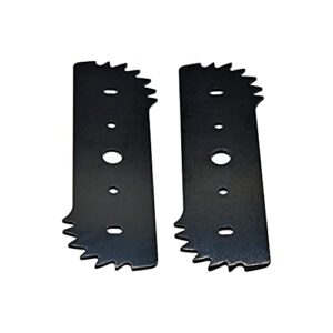 garden ninja compatible craftsman edger replacement blade 71-86880 (2 pack)