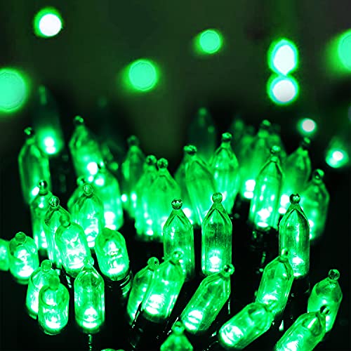 Vicila 200 LED Green Christmas String Lights, Mini String Lights Outdoor 8 Modes Connectable Fairy Lights for Garden, Patio, Yard, Holiday, Xmas Tree, Halloween Decor