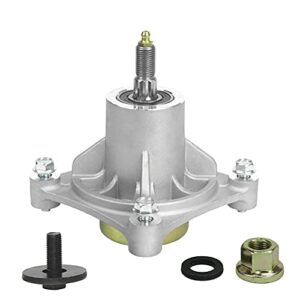 OKH Outdoor Power New Parts Spindle Assembly Replaces 174356 Oregon 82-015 285-108 Rotary 11014 with 4 Mounting Screws